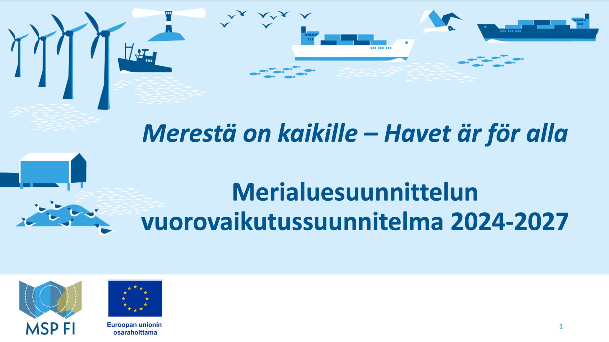 Merialuesuunnittelu MSP